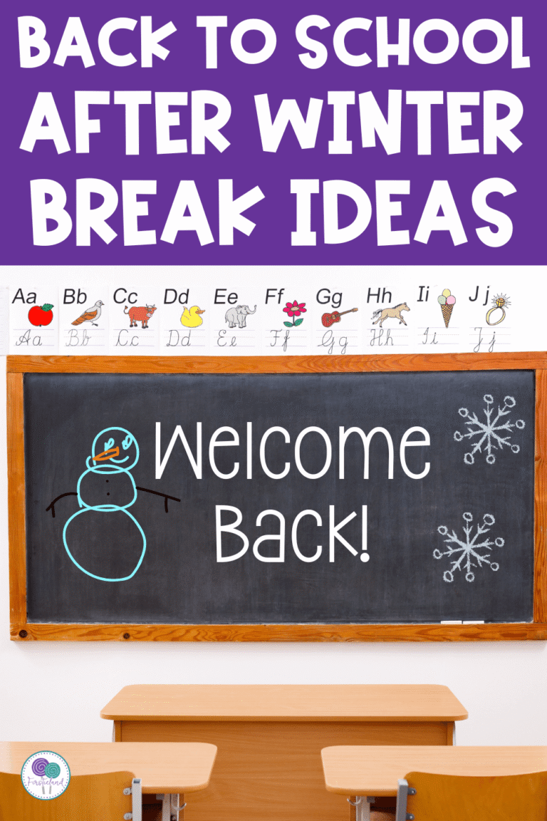 January Classroom Reset - First Week Back to School After Winter Break ...