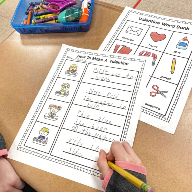 Fun and Easy Valentine Day Activities In First Grade - Firstieland ...